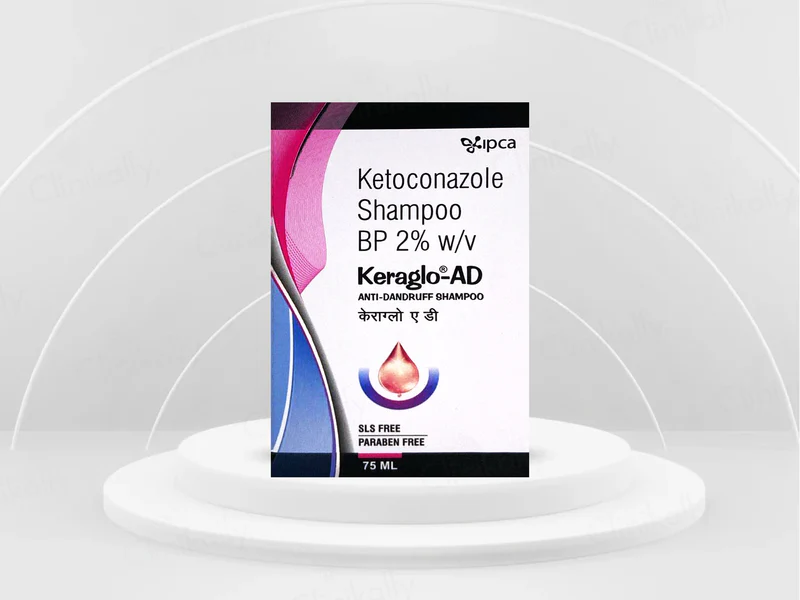 IPCA Keraglo-AD Anti-Dandruff Shampoo - Twaradiance